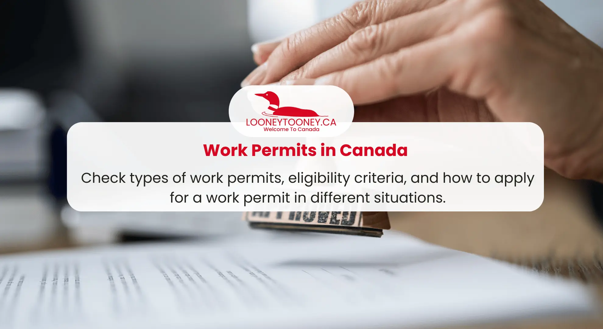 Work Permits in Canada: Types, Eligibility & Process